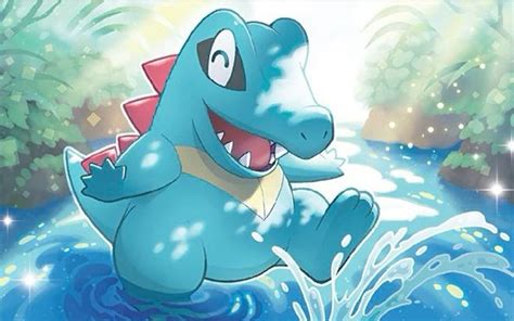 Totodile In 2024 Pokemon Card Set Illustration