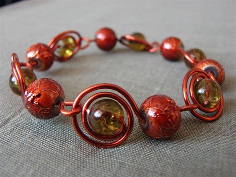 Medený Náramok Jewelery Beaded Bracelets Jewelry
