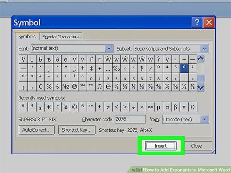 Ways To Add Exponents To Microsoft Word WikiHow