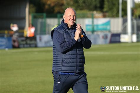 Matt Gray Leaves Sutton United With His Legendary Status Intact Despite