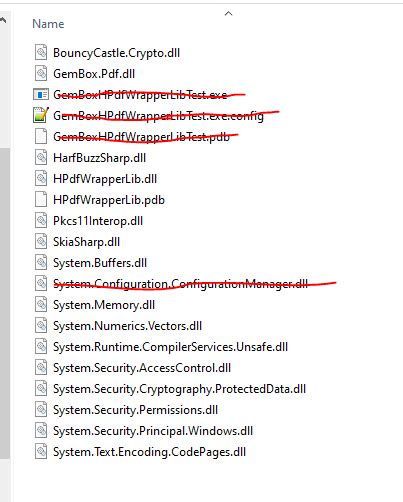 Unable To Load DLL LibHarfBuzzSharp Error When Using The Net Standard Version GemBox Pdf