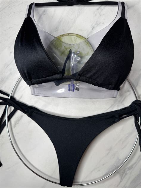 Black Pixie Micro Bottom Fede Swimwear