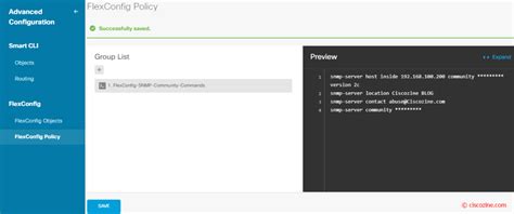 how to configure snmp on firepower using fdm ciscozine