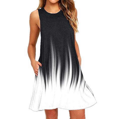Entyinea Women S Formal Dresses Casual Summer Dresses Square Neck