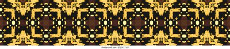 Mexican Geomety Pattern Indian Pattern Rich Stock Illustration