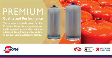 Jactone Premium Range Fire Extinguishers The Fire Safety Event 2026