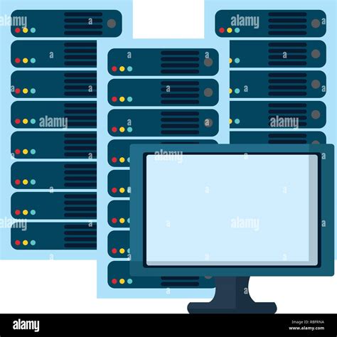 Technology Computing Cartoon Stock Vector Image And Art Alamy
