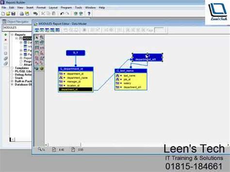 Oracle Reports 10g Tutorial In Bangla Viewing Output From Multiple