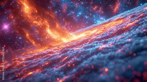 Celestial Plan Landscape A Breathtaking Cosmic Scenery That Manifests