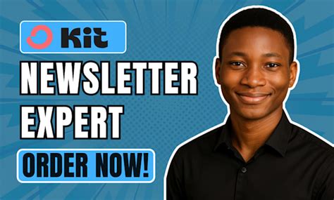 Setup Convertkit Setup Kit Newsletter Template Design Convert Kit Landing Page By Joeshelton291