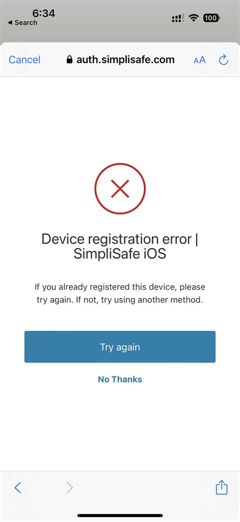 ‎passkey Error App And Support Site Simplisafe Support Home