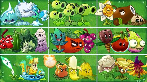 Pvz 2 Random 9 Team Plants Who Will Win Pvz 2 Team Plant Vs Team