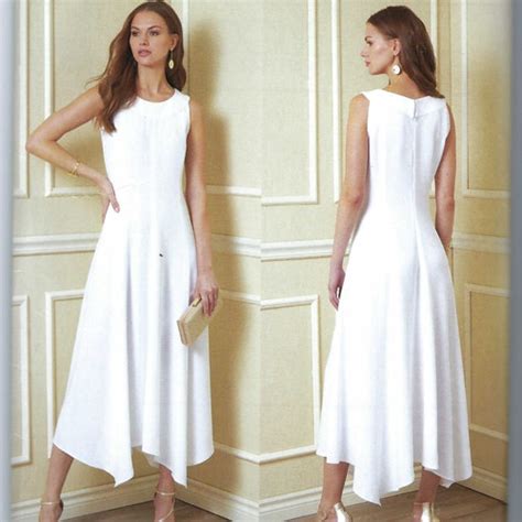 Uncut Butterick Sewing Pattern 6661 Misses Dress Size Etsy