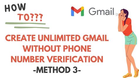 How To Create Unlimited Gmail Account Without Phone Number Verification Method 3 Youtube