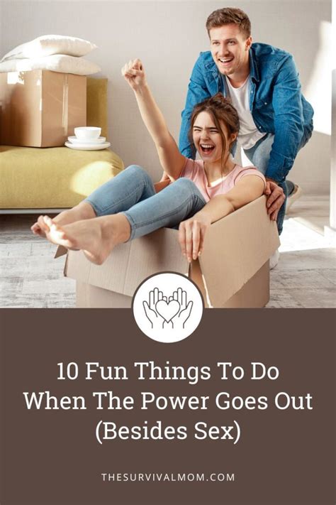 Fun Things You Can Do When The Power Is Out Besides Sex