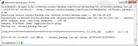 How To Install Nordic Backup On Linux Unix Secure Cloud Backup