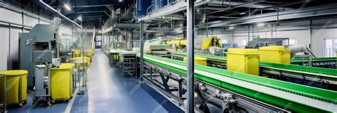 Premium Ai Image Crop Processing Plant With Conveyor Belts Sorting