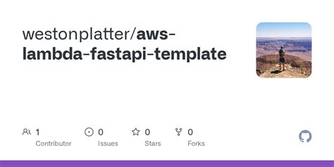 Github Westonplatteraws Lambda Fastapi Template