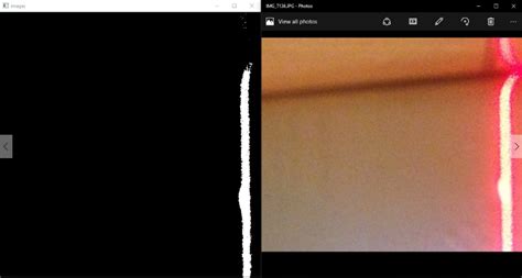 Detect White Droplets Height On Surface Opencv Q A Forum