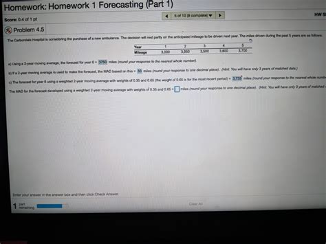 Solved Homework Homework 1 Forecasting Part 1 Score 0 4