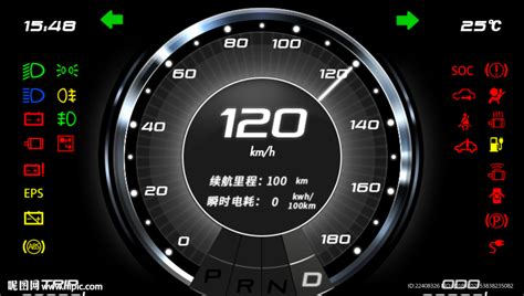 汽车液晶仪表盘设计图 PSD分层素材 PSD分层素材 设计图库 昵图网