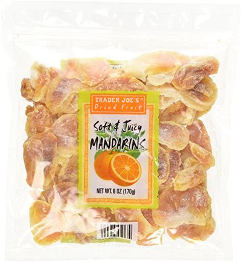 Trader Joes Dried Fruit Soft Juicy Mandarins Oz Pack Of Plush Island