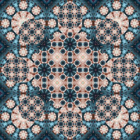 Premium Photo Seamless Abstract Pattern Square Seamless Background Rich Artistic Background