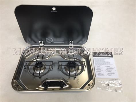 Caravan Dometic Burner Gas Stove Cooktop Stainless Steel Smev P18022 Rv