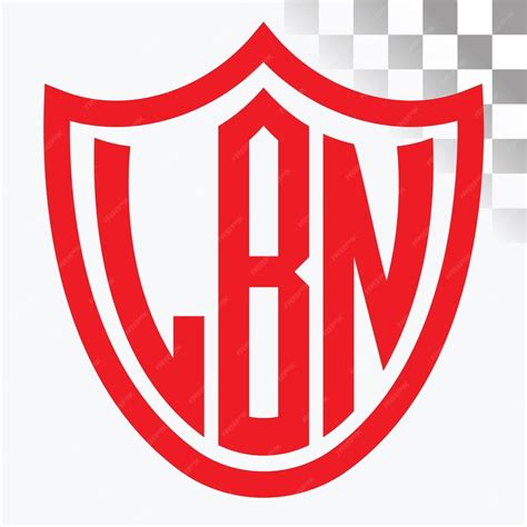 Premium Vector Lbn Letter Logo Design