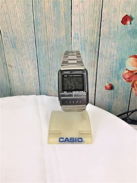 Casio Illuminated Wr Alarm Chronograph Mens Digital Etsy