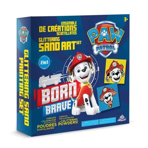 Paw Patrol Born Brave Set De Pictură Cu Nisip Tulliro