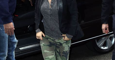 Girls Aloud Cheryl Cole In Military Chic As Band Heads To Radio 1