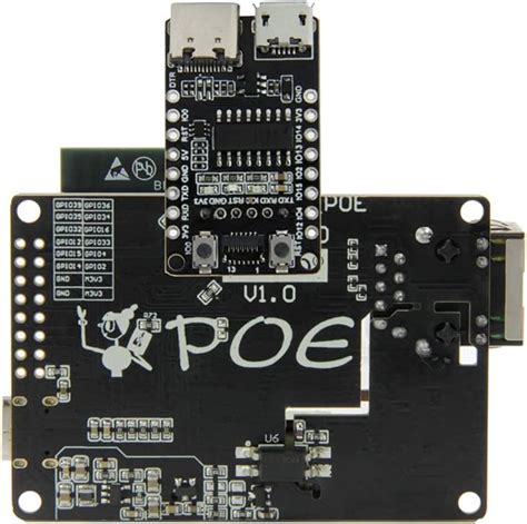 Lilygo T Internet Poe Esp32 Wroom Lan8720a Chip Ethernet Adaptador Y