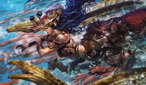 Warrior Fantasy Art Sword Armor