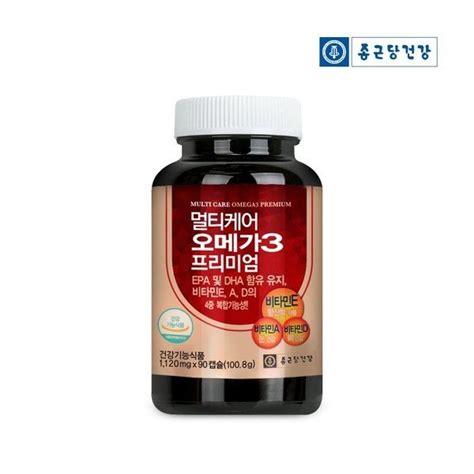 Chong Kun Dang Health Multi Care Omega 3 Premium 1 Bottle3 Month
