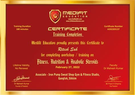 Graduated With Fitness Nutrition And Anabolic Steroids Ritesh Sah Posted On The Topic Linkedin