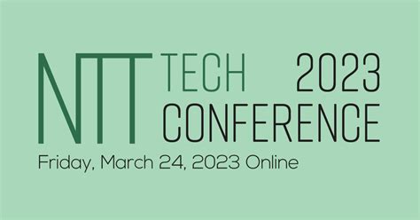 NTT Tech Conference 2023
