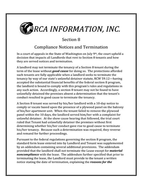 RCA INFORMATION INC Fill Out Sign Online DocHub