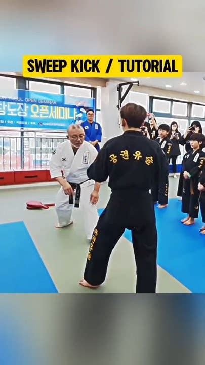 How to do sweep kick | tutorial #shorts #martialarts - YouTube