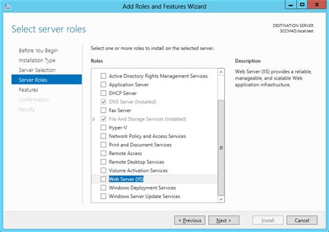 step by step sccm 2012 installation pre requisite for sccm 2012