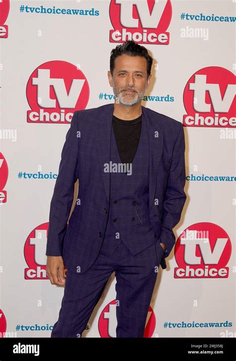Navin Chowdhry Attending The Tv Choice Awards At The London Hilton On
