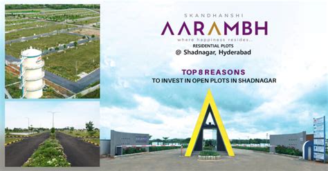Top 8 Reasons To Invest In Open Plots In Shadnagar