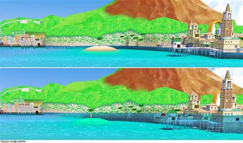 Super Mario Sunshine Isle Delfino
