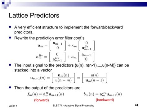linear prediction ppt