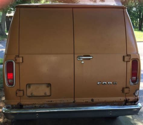 1978 Ford E 150 Econoline Chateau Cargo Van Factory Chateau Trim Package
