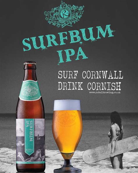Surfbum Ipa Label Design And Ad Campaign By Kingdom And Sparrow