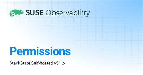 Permissions Suse Observability