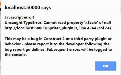 Javascript Error Uncaught Typeerror Cannot Read Property Xscale Of Null Spriter Spriter