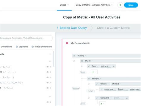 Metricquery Builder For Data Visualization