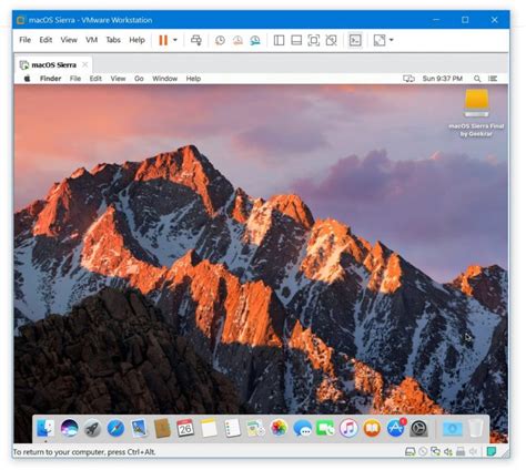 Install MacOS Sierra On VMware On Windows PC 2025 GEEKrar